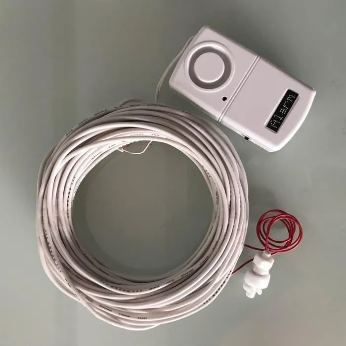 Sensor Ketinggian Air/Water Level Alarm/Sensor Banjir dengan cable 20M ...