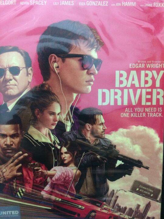 DVDหนัง BABY DRIVER (EVSDVDSUB8900-BABYDRIVER) ซับ ไทย-อังกฤษ หนัง หนังแอ็คชั่น อาชญากรรม DVD ...