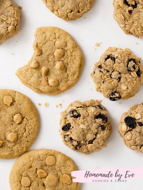 Homemade by Eve Cookies (Pack of 6) Heath English Toffee with Nuts ...