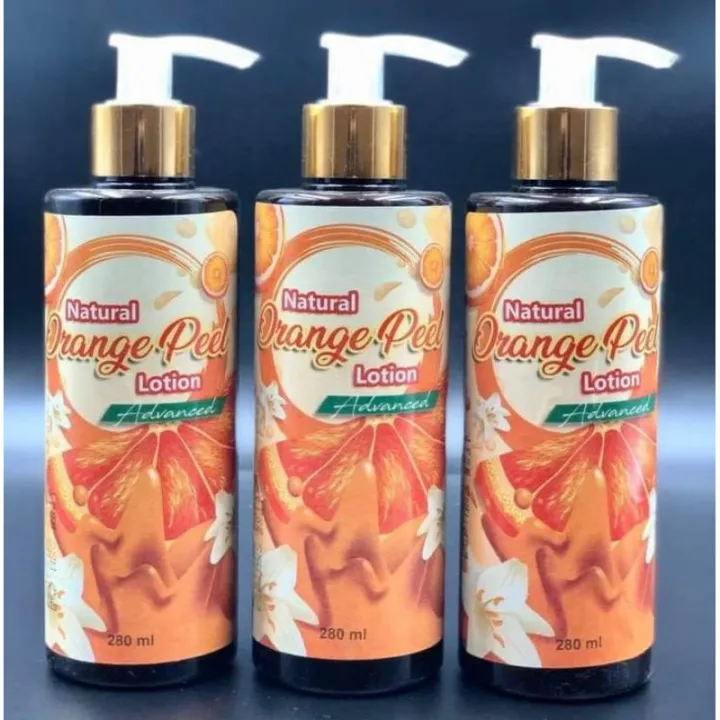 Natural Orange Peel Lotion - Advanced (280ml) by dropletsofnature ...
