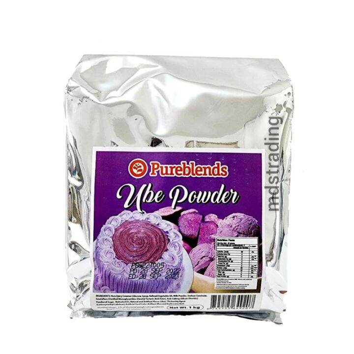 Pureblends Ube Powder Flavor Flavoring Purple Yam 1KG | Lazada PH
