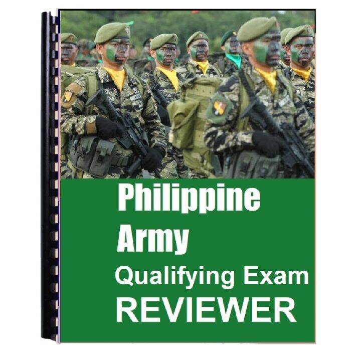 Philippine Army Qualifying Exam Reviewer childrens book kids book ...