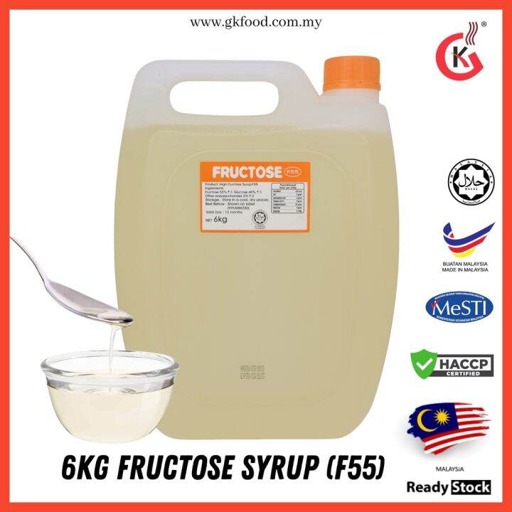 High Frustose Syrup F55 6kg (HALAL) | Concentrate Sugar Syrup ...
