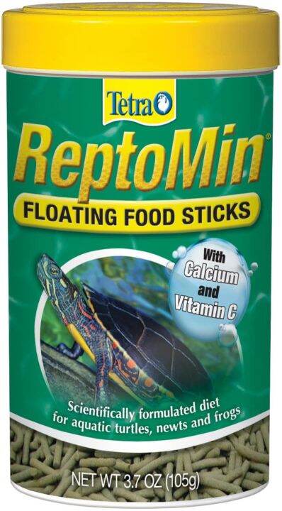 Tetra 29254 ReptoMin Floating Food Sticks with Calcium and Vitamin C ...