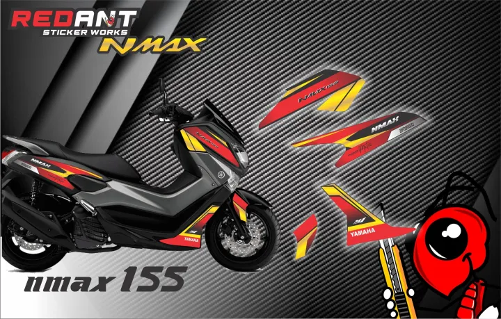 NMAX 155 STOCK GLOSSY DECALS | Lazada PH