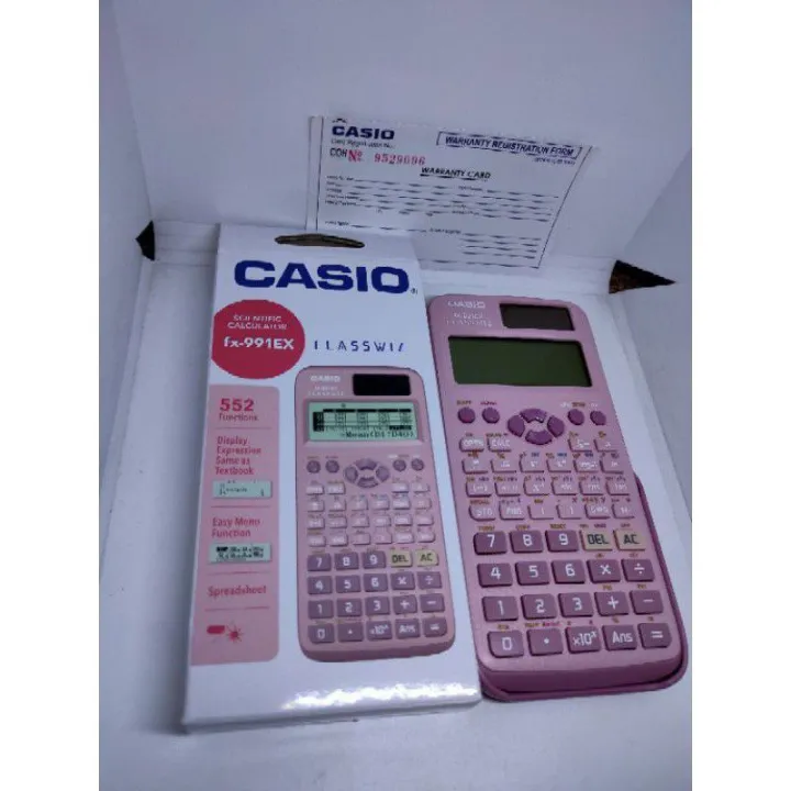 Casio fx-991EX / fx 991ex / fx991ex Scientific Calculator Color Black ...