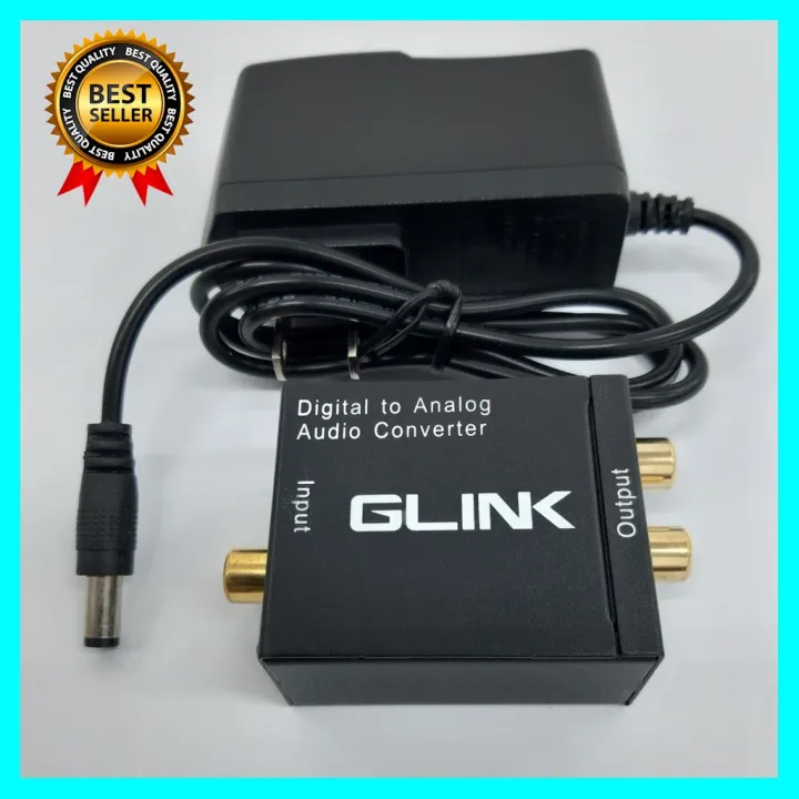 Glink Audio Converter Digital to Analog L/R Audio Glink กล่องแปลงสัญญาณ ...