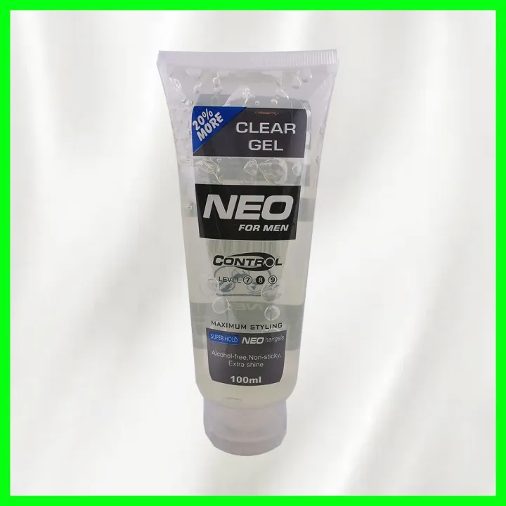 Neo Clear Gel for Men Super Hold Maximum Styling 100 ml. | Lazada PH