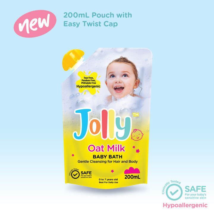 Jolly Baby Bath - Oat Milk 200ml | Lazada PH