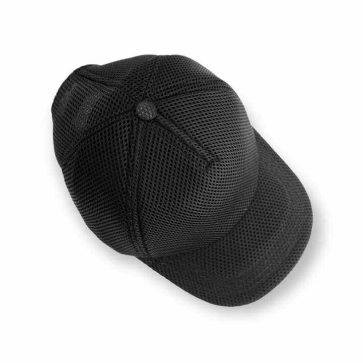 TOPI HITAM POLOS MODEL JARING | Lazada Indonesia