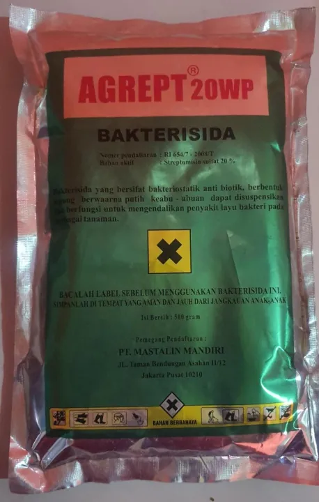 Bakterisida Obat Pertanian Agrept 20 WP - 500 gram | Lazada Indonesia