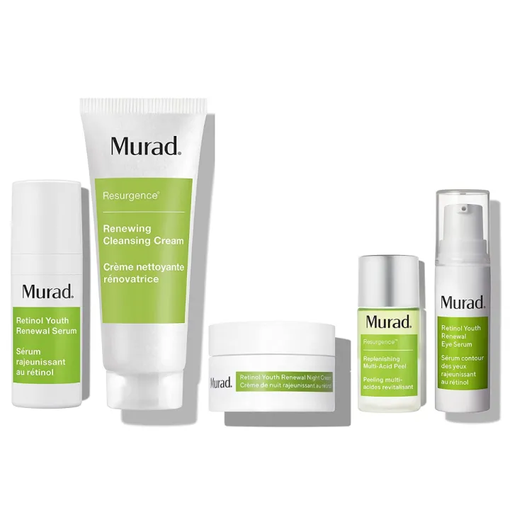 Murad Active Renewal Regimen Kits With Retinol Youth Renewal Serum ...