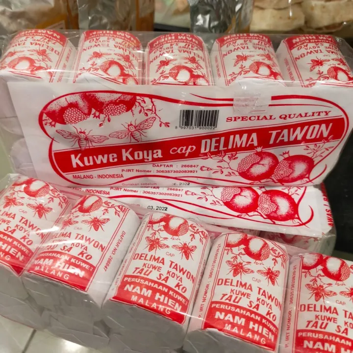 Jajanan legendaris Kue Jadul Kuwe koya cap delima tawon | Lazada Indonesia