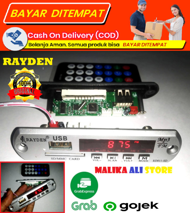 KIT MP3 MUSIC PLAYER MERK RAYDEN | Lazada Indonesia