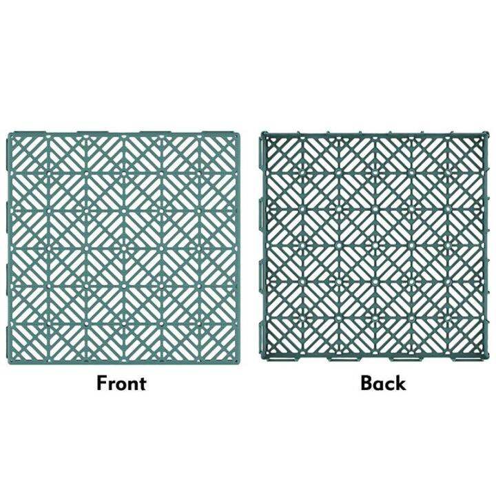 Interlocking Deck Tiles Interlocking Diamond Pattern Outdoor Modular ...