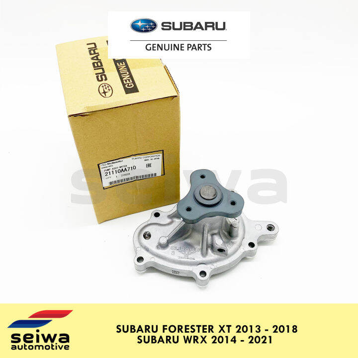 [2013 - 2018 XT] Subaru Forester Water Pump - [2014 - 2021] Subaru WRX ...