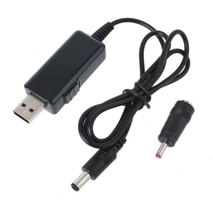 USB 5V to DC 5V 9V 12V USB Power Boost Line Adapter 5.5X2.1mm 3.5X1.35mm Connector Converter ...