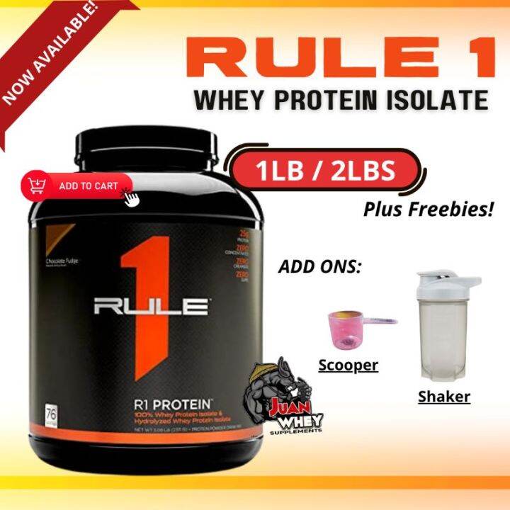 Rule 1 Whey Isolate and Hydrolysate Protein Powder (1LB/2LBS) | Lazada PH