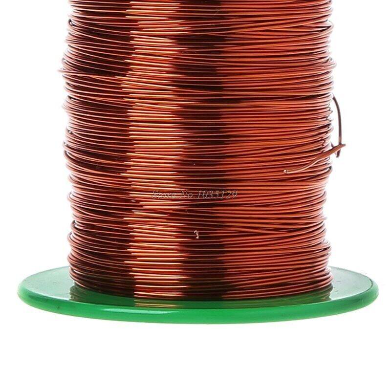 ลวดทองแดงเคลือบโพลีเอสเตอร์อุณหภูมิสูง Qzy-2 0.51มม./180หลอดเลือด | Lazada.co.th