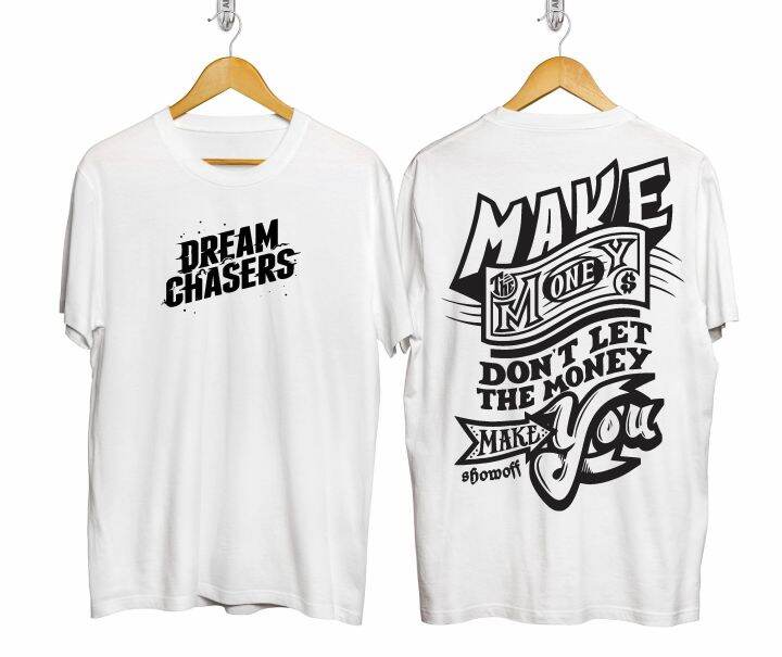 KAOS Make MONEY PUTIH - KAOS SHOW OFF - KAOS UNISEX - Kaos Bear hepier ...
