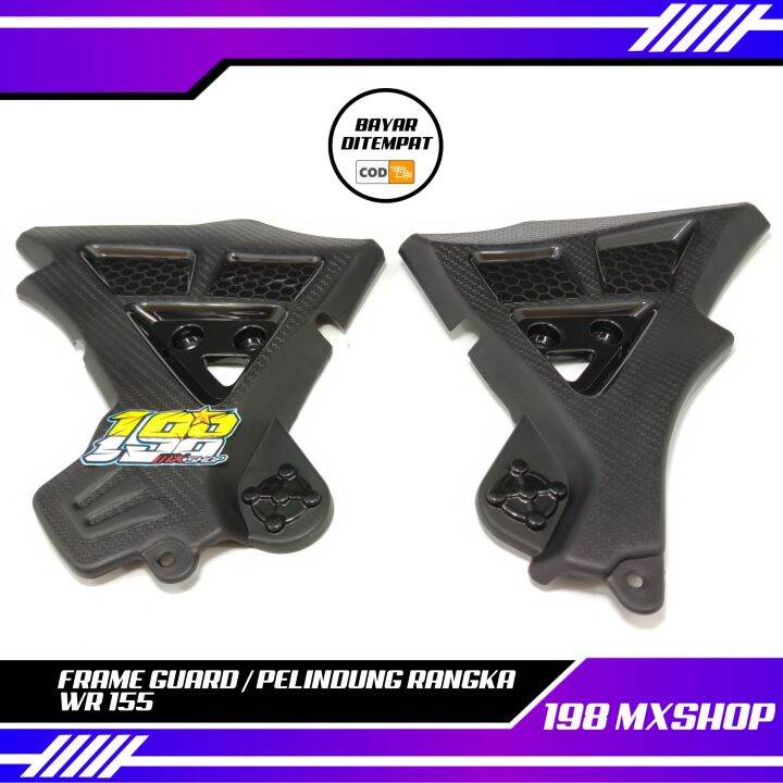 FRAME GUARD / PELINDUNG RANGKA YAMAHA WR 155 - COVER RANGKA WR | Lazada ...