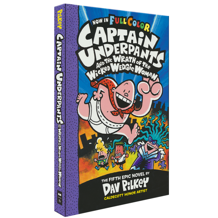 Captain Underpants Superman and crazy female teacher full color ...