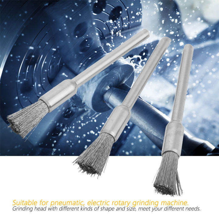 Steel Wire Polishing Brush 15PCS Steel Wire Brush Steel Wear Resistance ...