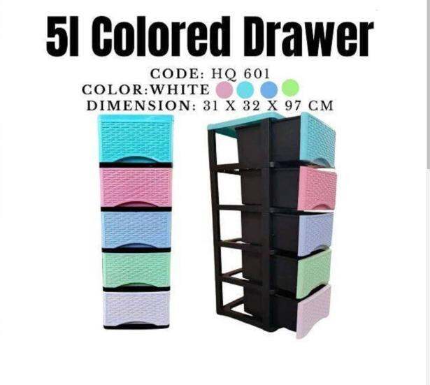 [COD]HQ 601 COLORED DRAWER/ORGANIZATION/ ASSORTED COLORED DRAWER ...