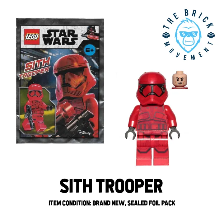 LEGO® SW Sith Trooper Minifigure Foil Pack | Lazada PH