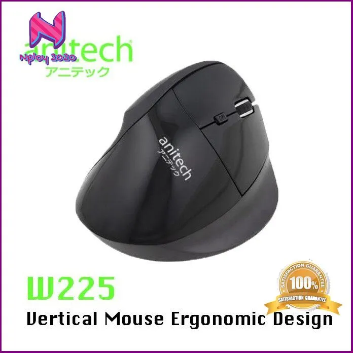 บริการเก็บเงินปลายทาง Anitech W225 Vertical Wireless Mouse เม้าส์ไร้สาย ...