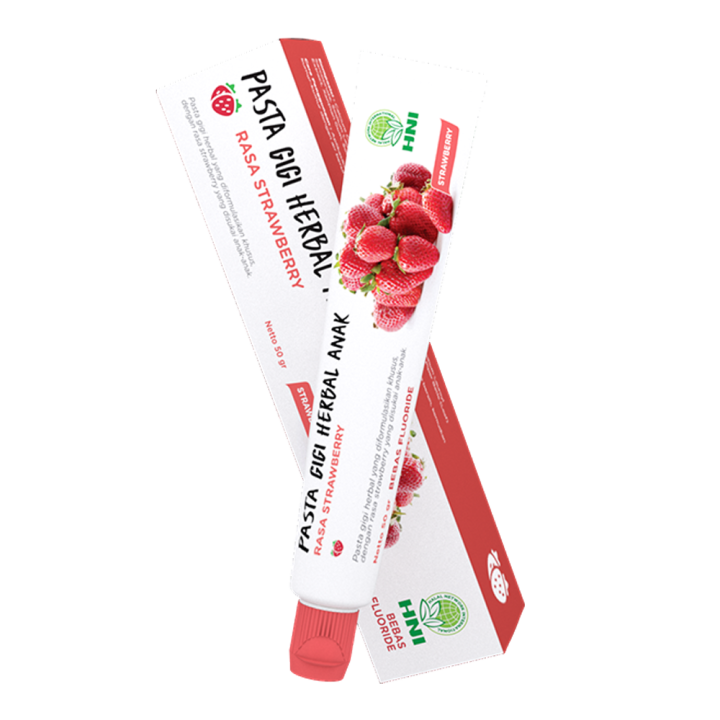 PASTA GIGI HERBAL ANAK PGH) RASA STROBERI | Lazada Indonesia