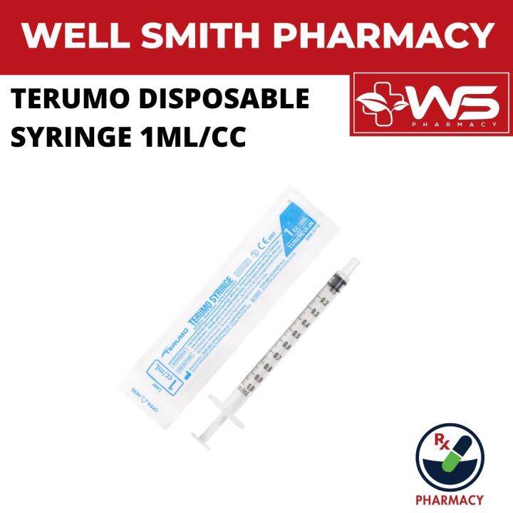 TERUMO DISPOSABLE SYRINGE 1ML/CC | Lazada