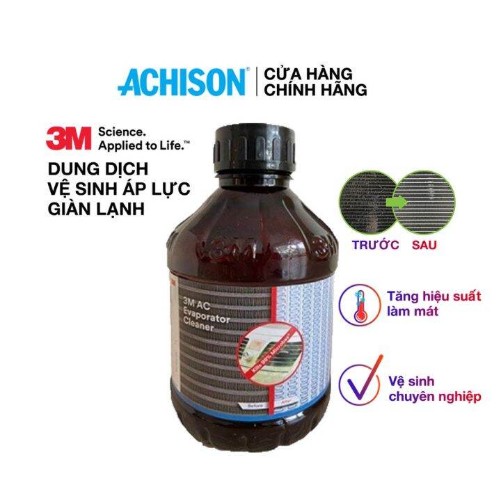 3M – DUNG DỊCH VỆ SINH DÀN LẠNH Ô TÔ 3M Evaporator Cleaner 1L | Lazada.vn