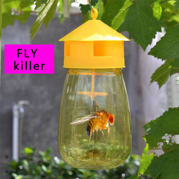 Fruit Fly Attractant Trap Wasp Trap Fruit Fly Catcher Orchard Trap Bait ...