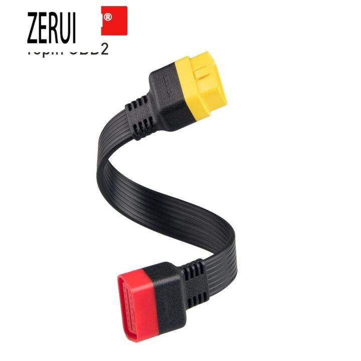 ZR For OBD2 extend cable Launch OBD cable Male to Female OBD2 16PIN ...