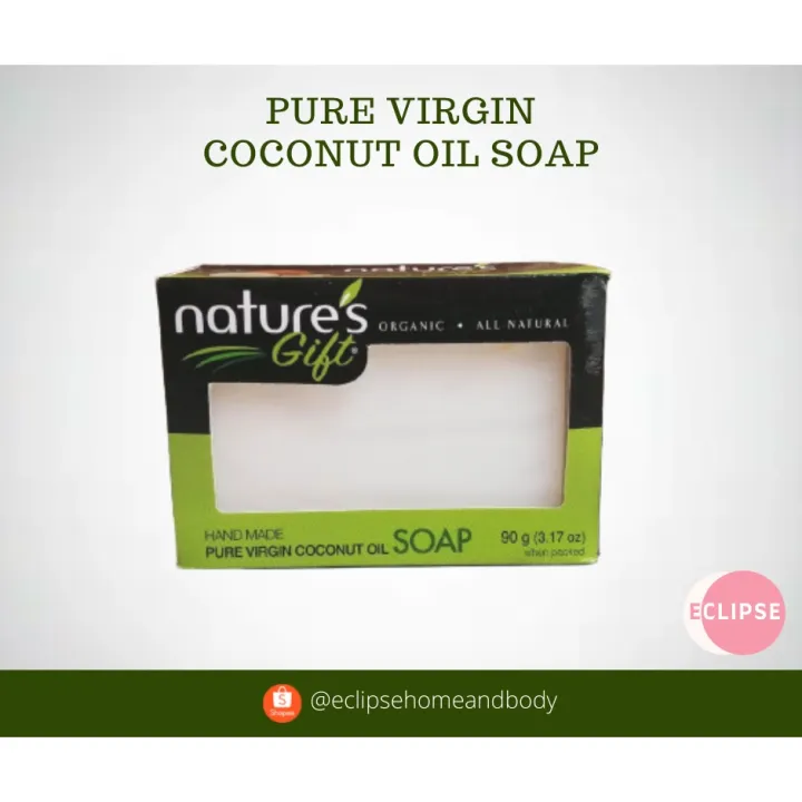 Pure Virgin Coconut Oil Soap VCO 90 grams | Lazada PH