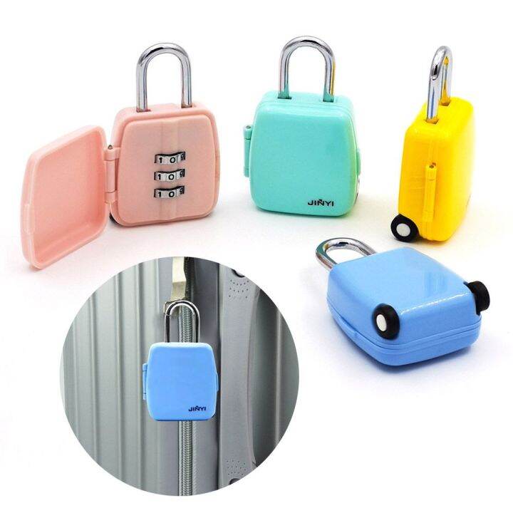 【COD&Ready Stock】Cartoon Luggage Combination Lock Padlock Creative ...