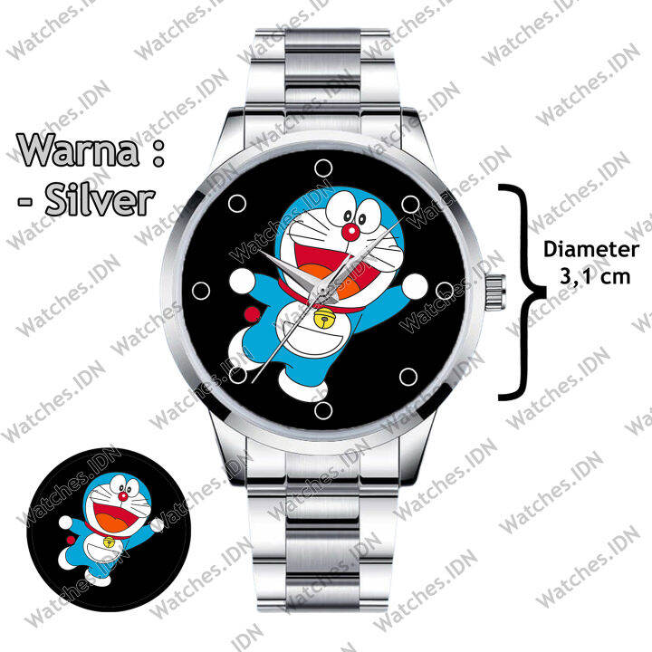 Jam Tangan Cewek Model Rantai Karakter Doraemon Lucu Model Terbaru 2022 ...