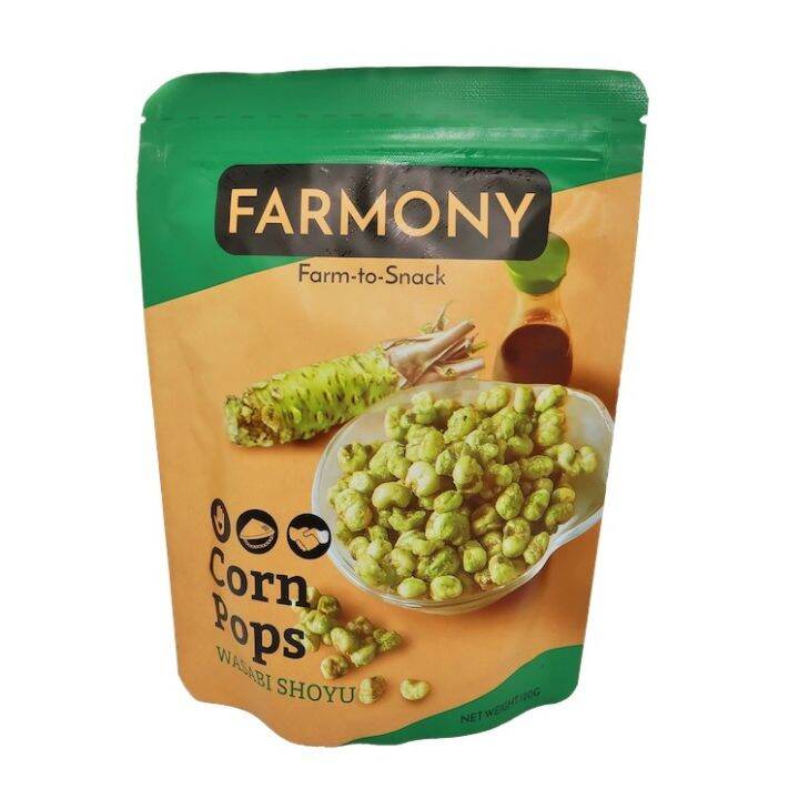Farmony Corp Pops Wasabi Shoyu 120g | Lazada PH