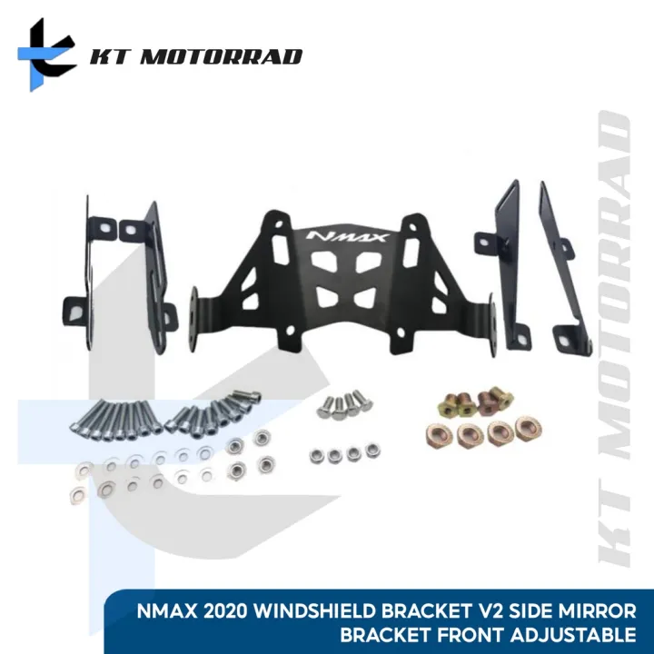 Nmax 2020 Bracket Version2 Windshield and Side Mirror Bracket ...