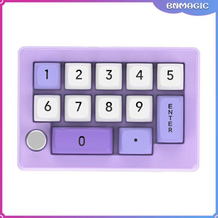BNMAGIC Programming Macro Pad Keypad Medias One Handed Mechanical ...