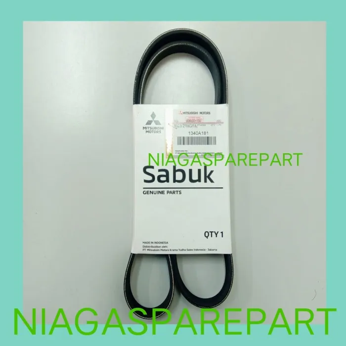 FANBELT ALTERNATOR XPANDER - 1340A181 MITSUBISHI ORIGINAL FAN BELT ...