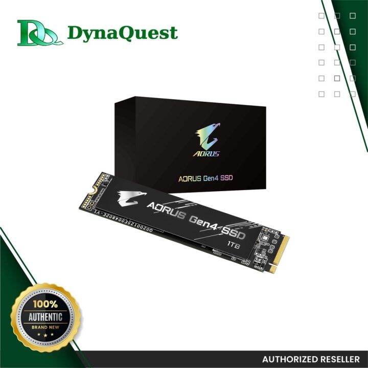Gigabyte Aorus M.2 1TB NVMe Gen4 SSD GP-AG41TB | Lazada PH