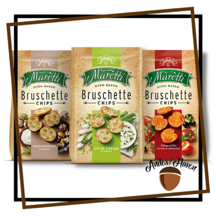 【Maretti】Bruschette Chips - 70g | Lazada