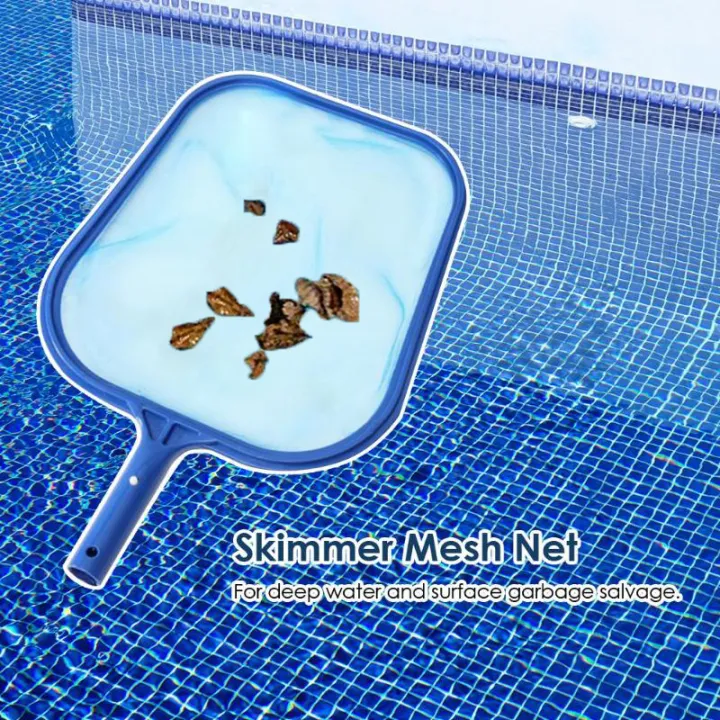 Swimming Pool Leaf Skimmer Net Pool Leaf Cleaning Net Pool Skimmer Leaf ...