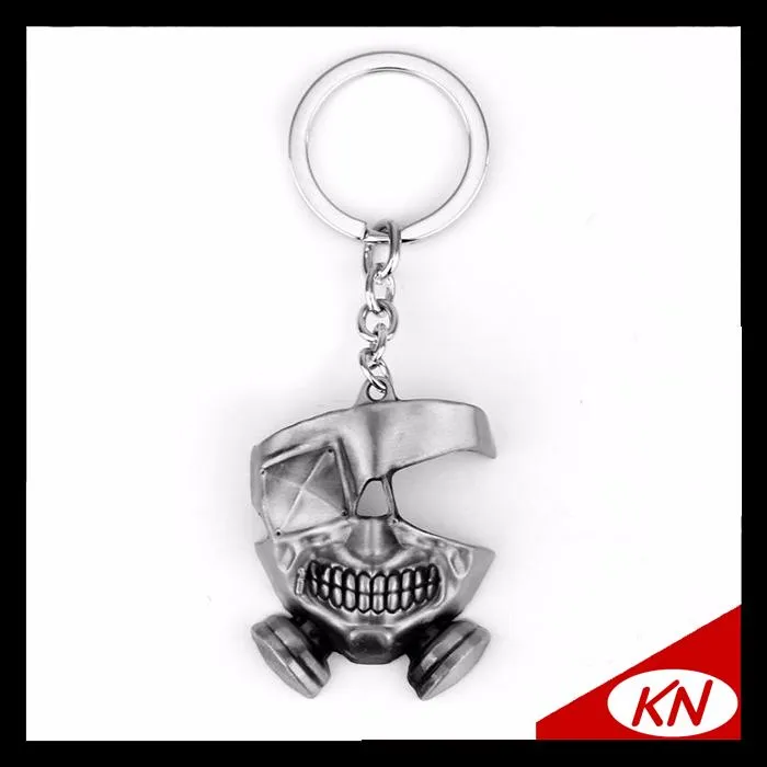 Tokyo ghoul Ken Kaneki Mask Anime keychain key chain (Slight scratch at ...