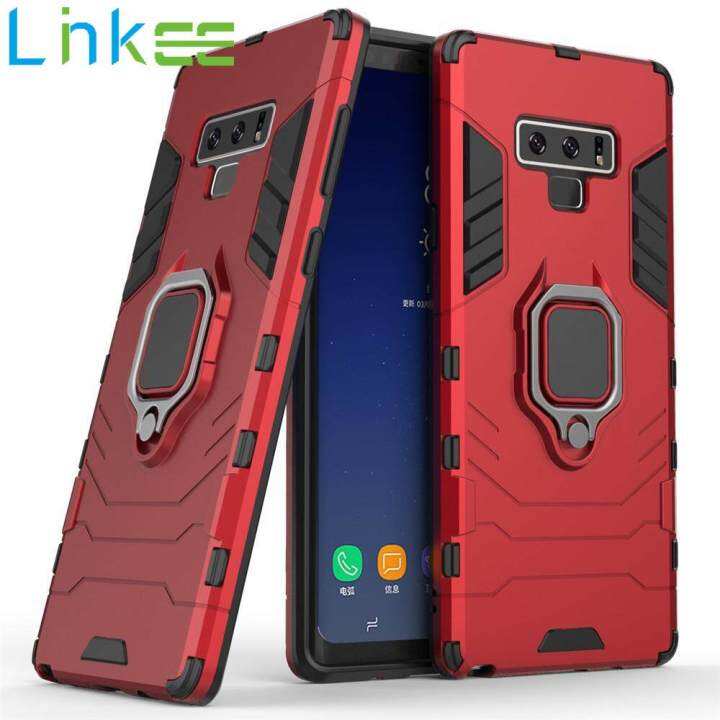 For Samsung Galaxy Note 9 Phone Case, Silicone TPU and Hard PC Luxury ...