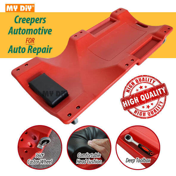 DIYHARDWARESTATION - High Quality 38" Creeper Mechanic Creeper Plastic ...