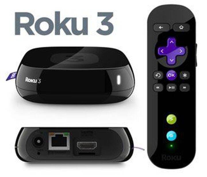 Roku 3 Streaming Player Roku Box รุ่น3 สินค้ามือ2 กล่องนอก ใช้งานได้ ...