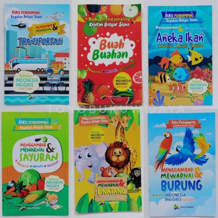 Buku Menggambar Mewarnai BP | Lazada Indonesia